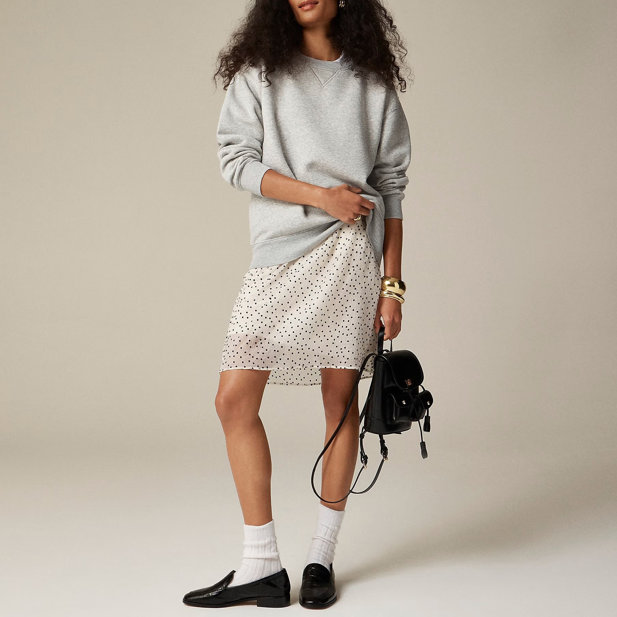 Casual Style Fleece Oversized Sweatshirts - FASHRAE